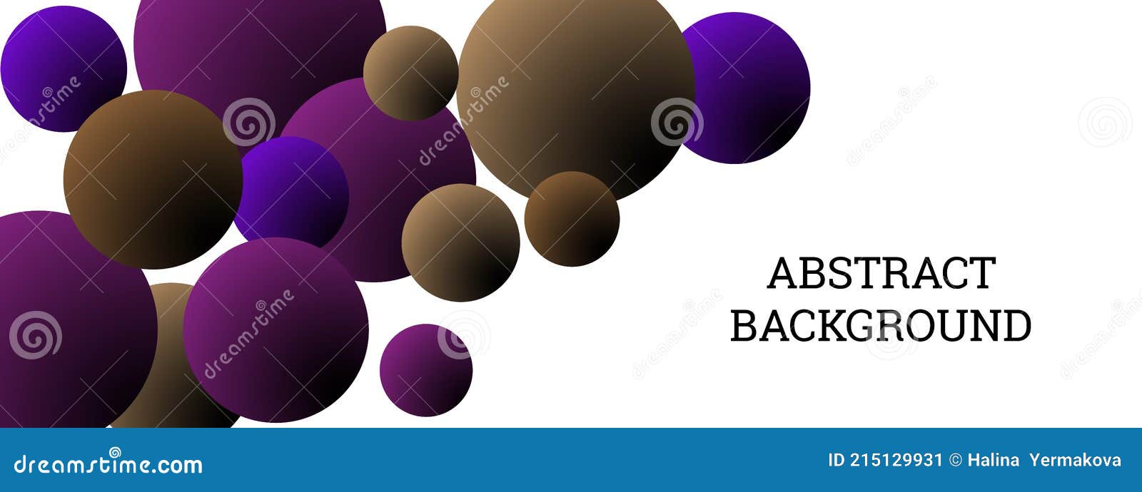 Multi-colored Balls Scattered Randomly. Background Design, Cover ...