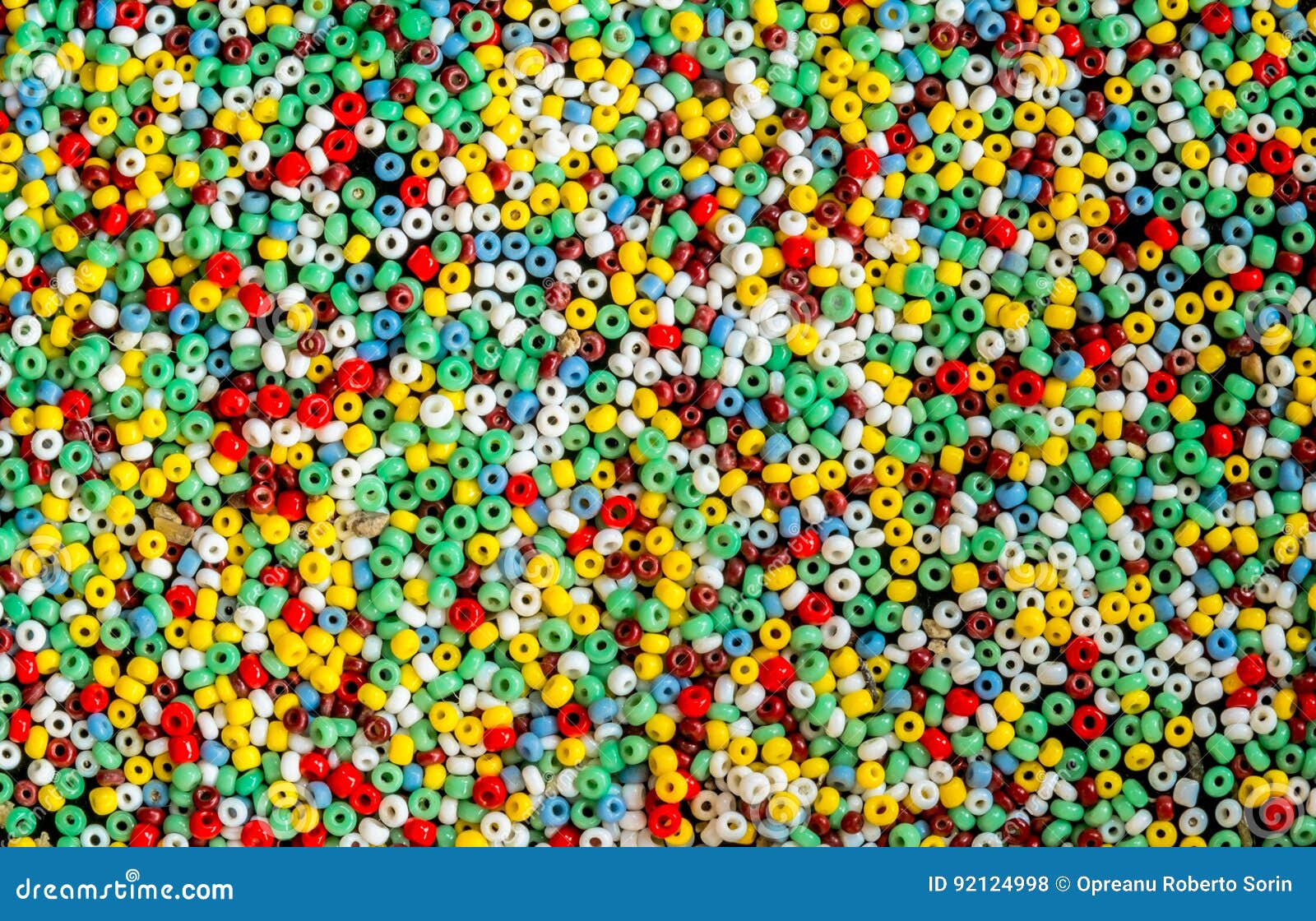 Multi colored beads stock photo. Image of happy, jewelry - 92124998