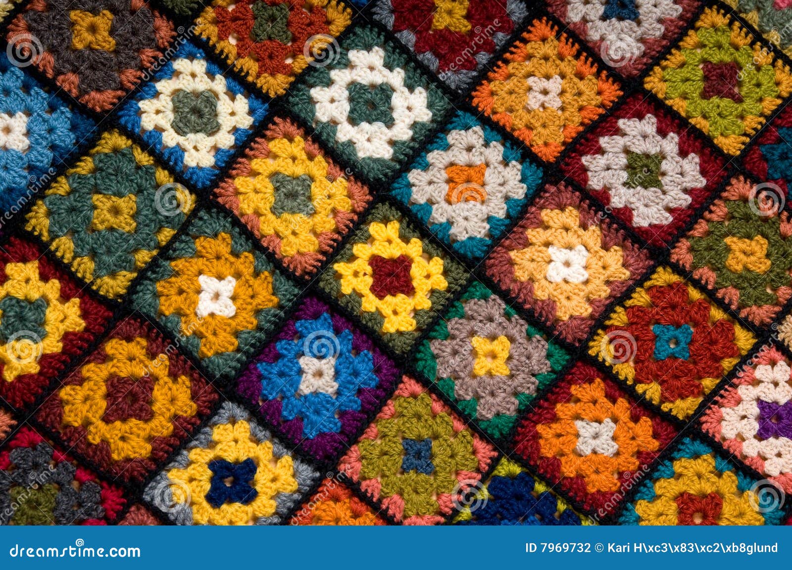 Multi colored blanket stock photo. Image of design, creativity - 7969732