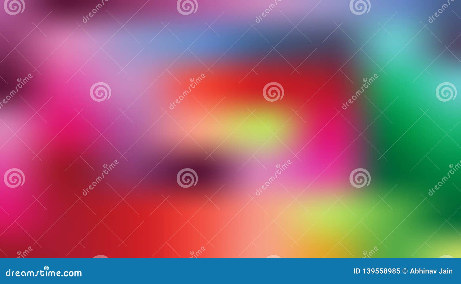 Multi Colored Blurred Abstract Background Illustration Stock Vector ...