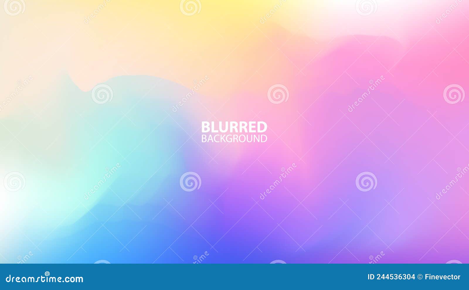 Multi Colored Blurred Background with Abstract Light Blurred Color ...