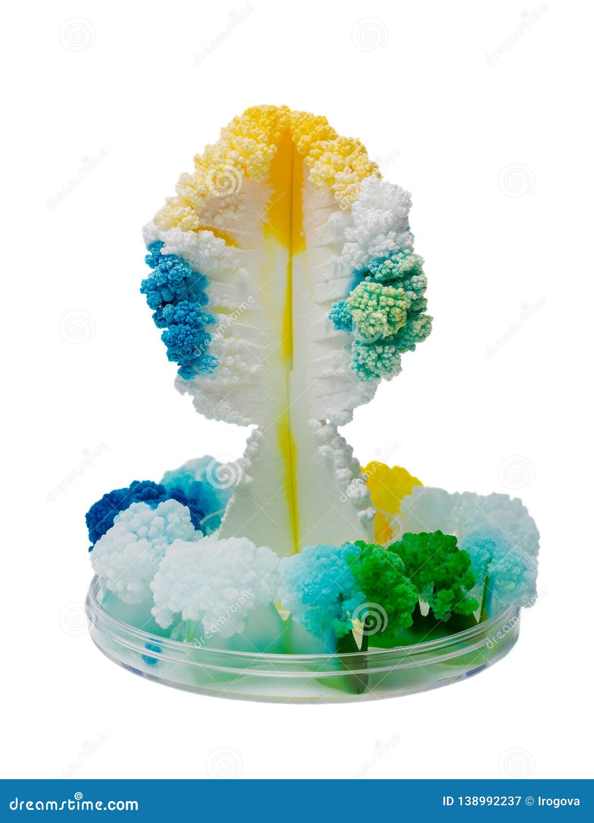 The Multi-colored Bright Crystals of Salt Stock Image - Image of ...