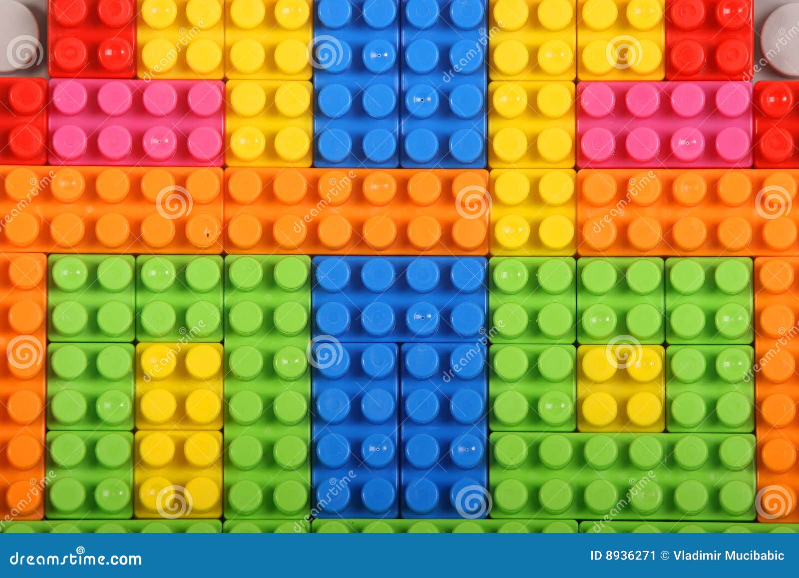 Multi Colored Building Blocks Stock Image - Image of closeup ...