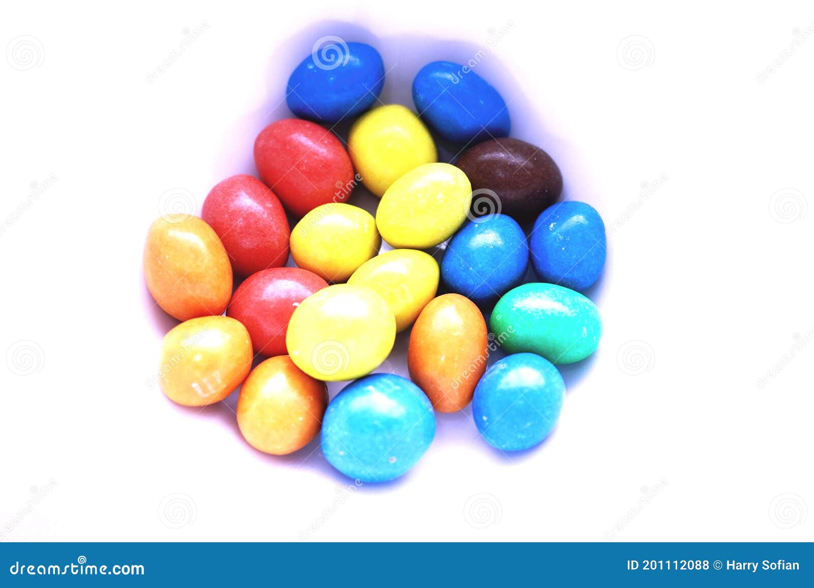 Multi-colored Button-shaped Chocolates Stock Photo - Image of chocolate ...