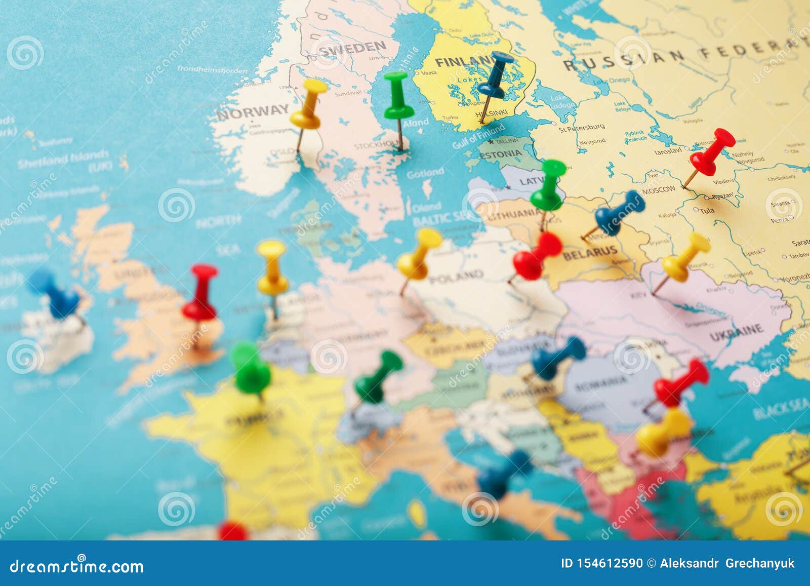 The Multi-colored Buttons Indicate the Location and Coordinates of Your ...