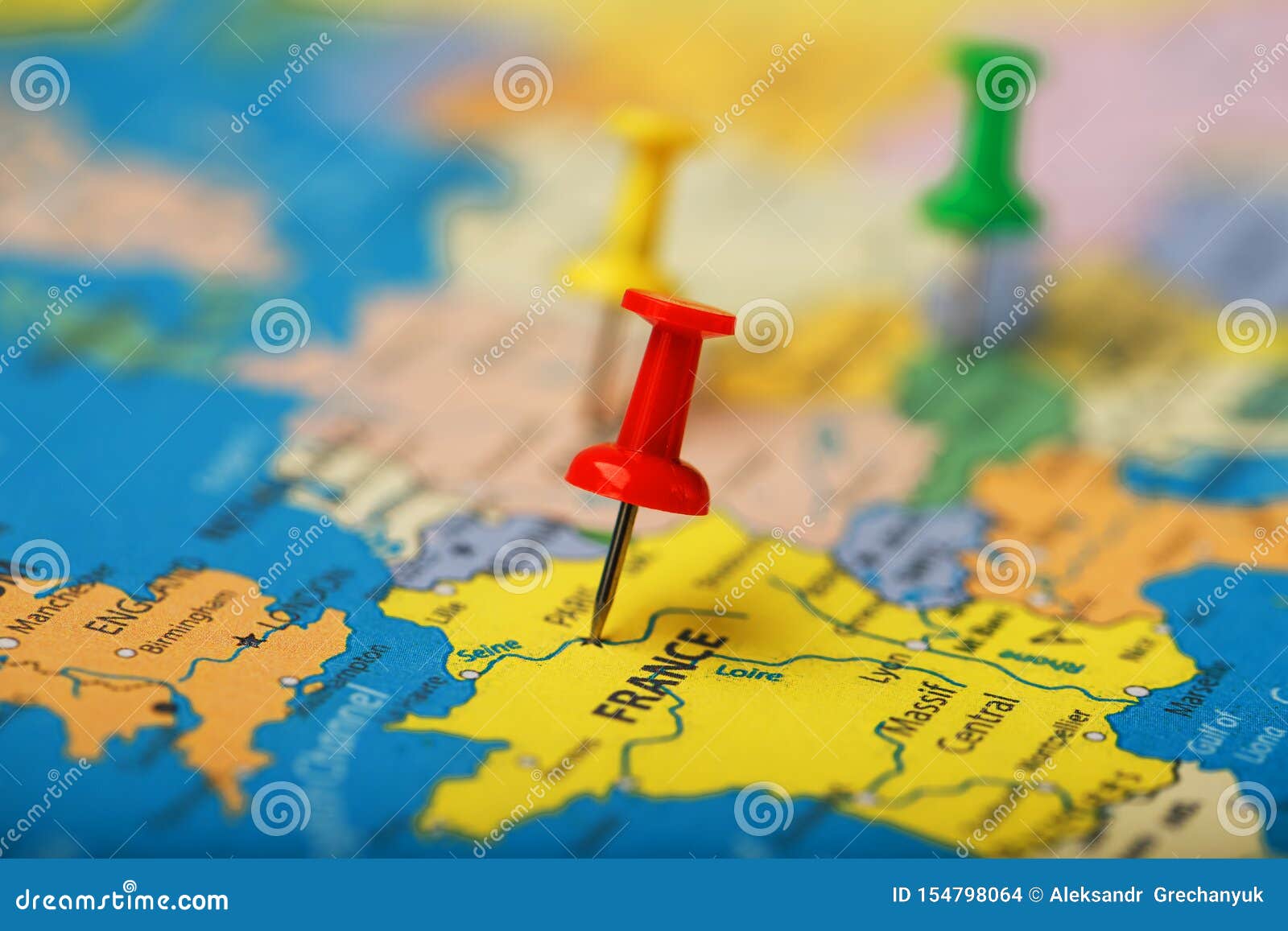 The Multi-colored Buttons Indicate the Location and Coordinates of Your ...