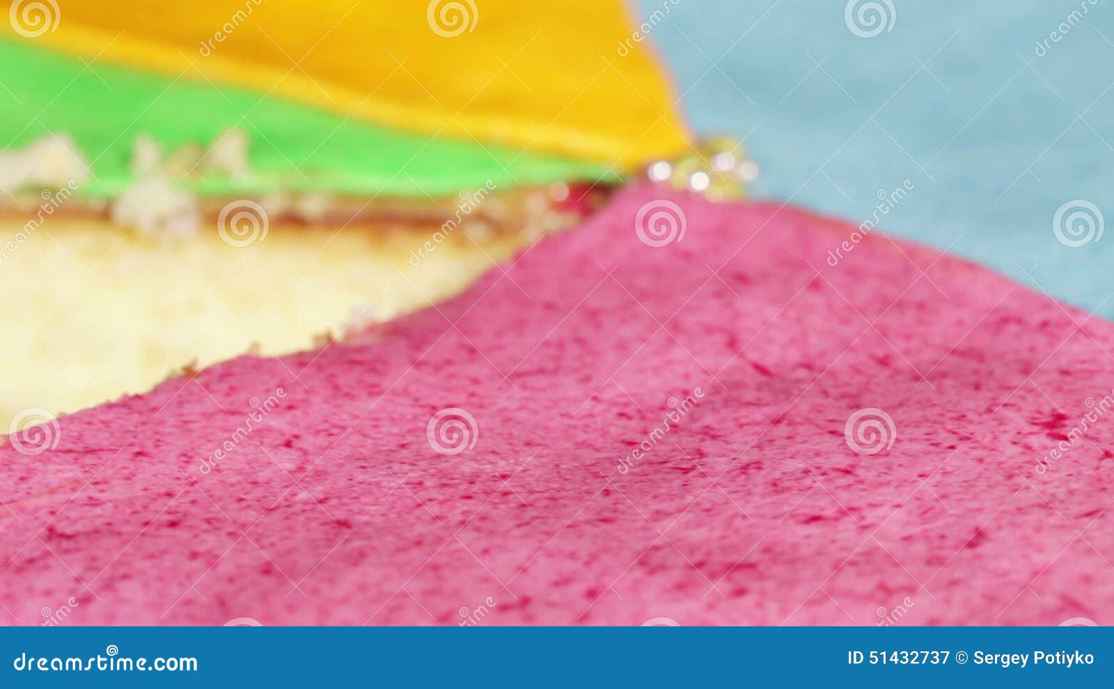 Multi-colored cake stock video. Video of diagram, love - 51432737