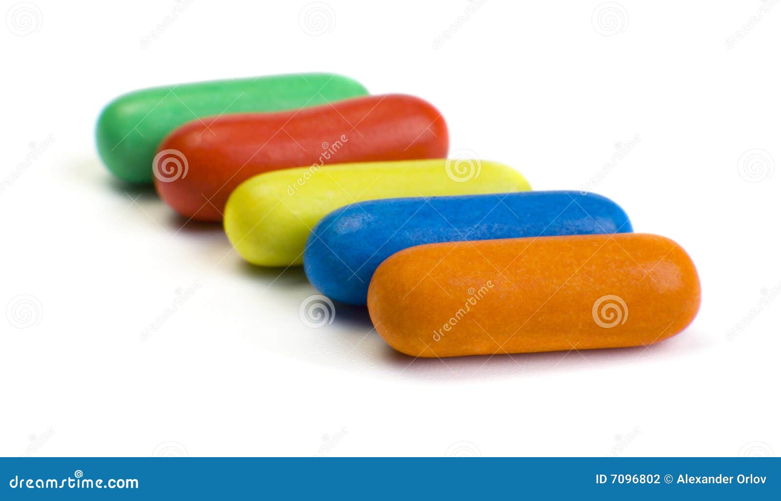 Multi-colored candy stock photo. Image of multi, yellow - 7096802