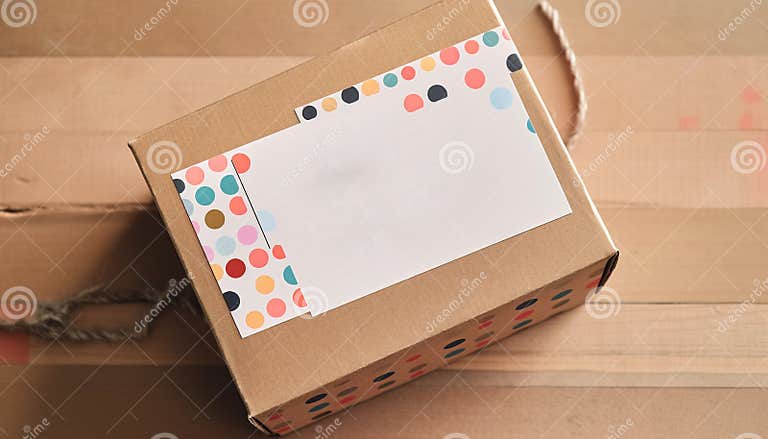 Multi Colored Carton Stack Creates Abstract Background Pattern ...