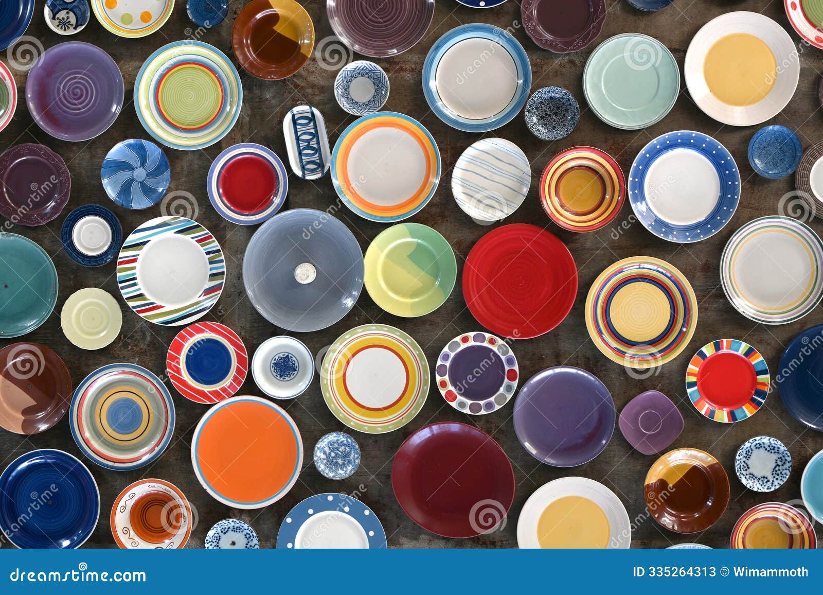 Colored Ceramic Mosaic Tiles Texture Stock Image | CartoonDealer.com ...