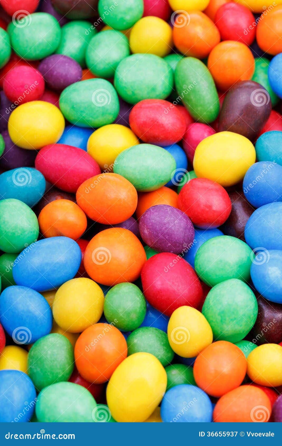 Multi-colored Chocolate Candy Dragees Stock Image - Image of comfit ...