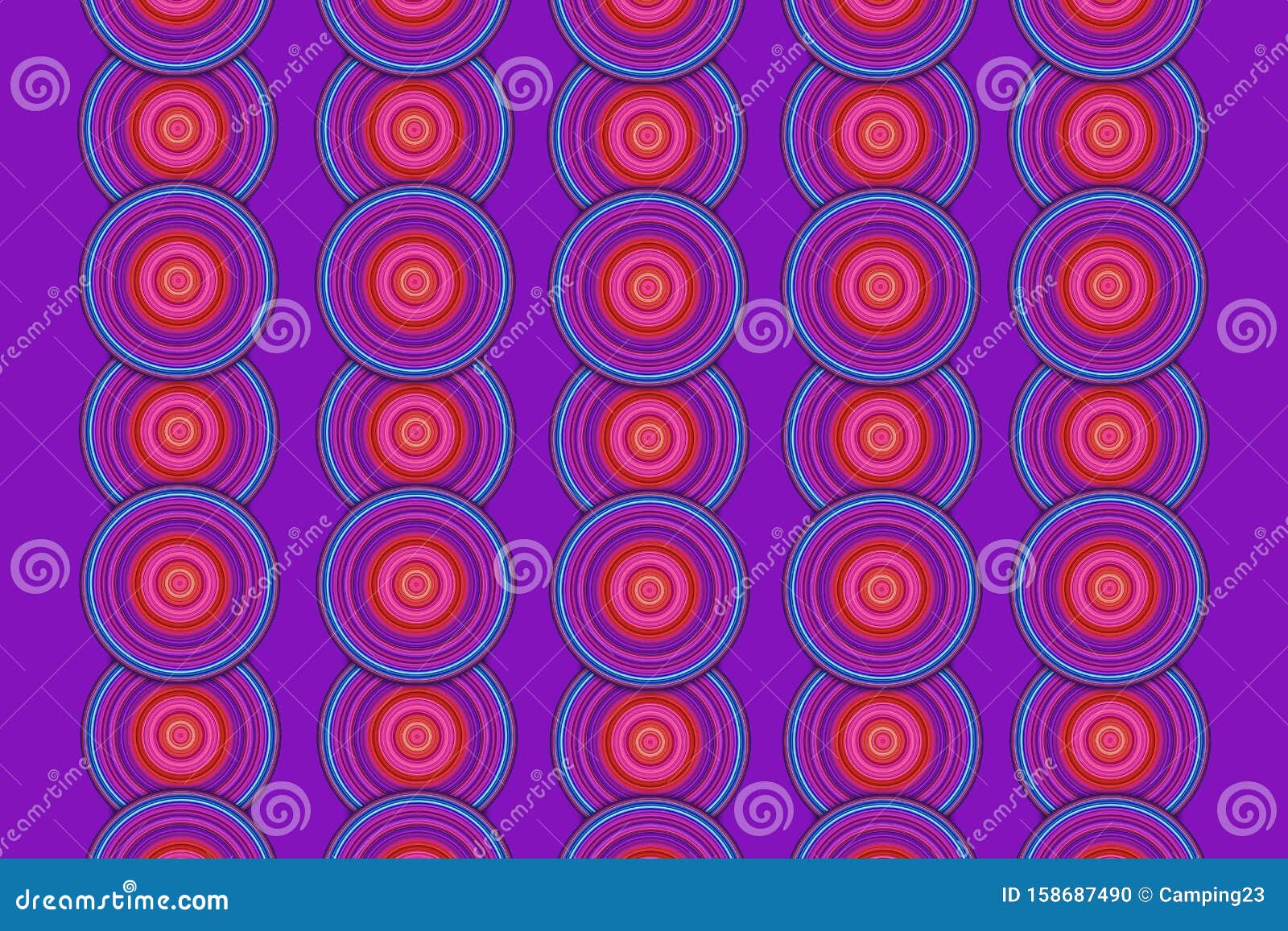 Colored Circles Background, Illustration Stock Illustration ...