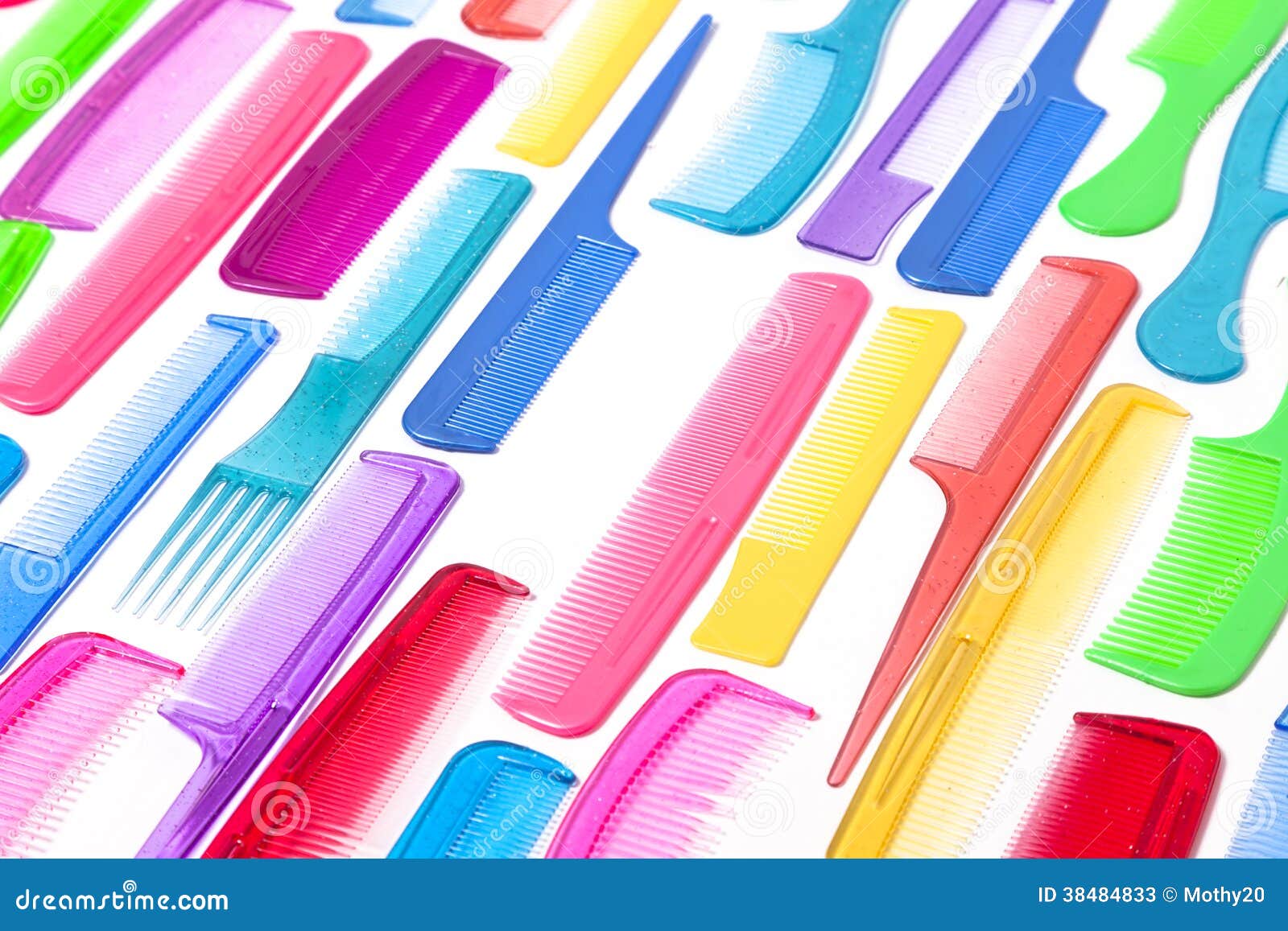Multi-Colored Combs stock image. Image of abstract, style - 38484833