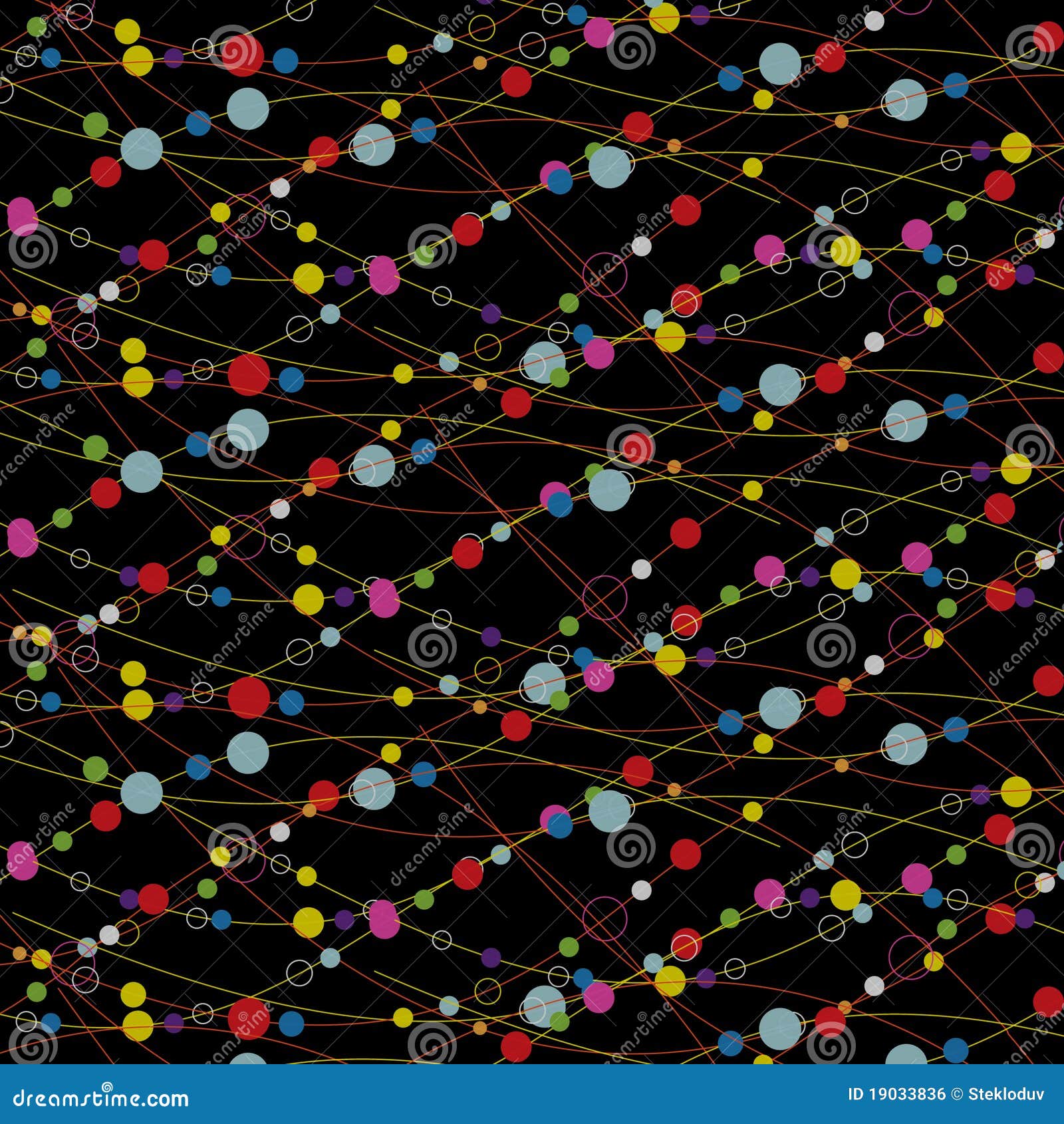 Multi colored confetti stock vector. Illustration of design - 19033836