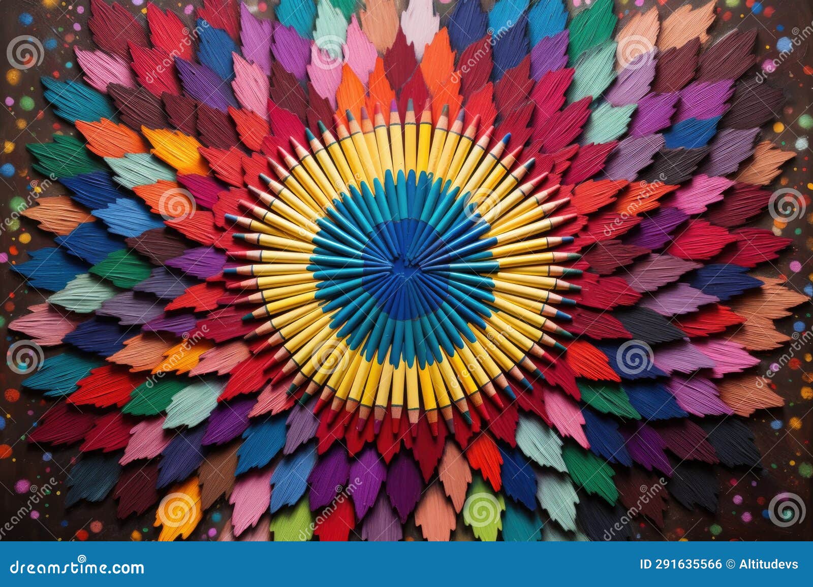 Multi-colored Crayons Arranged Together on a Canvas Stock Photo - Image ...