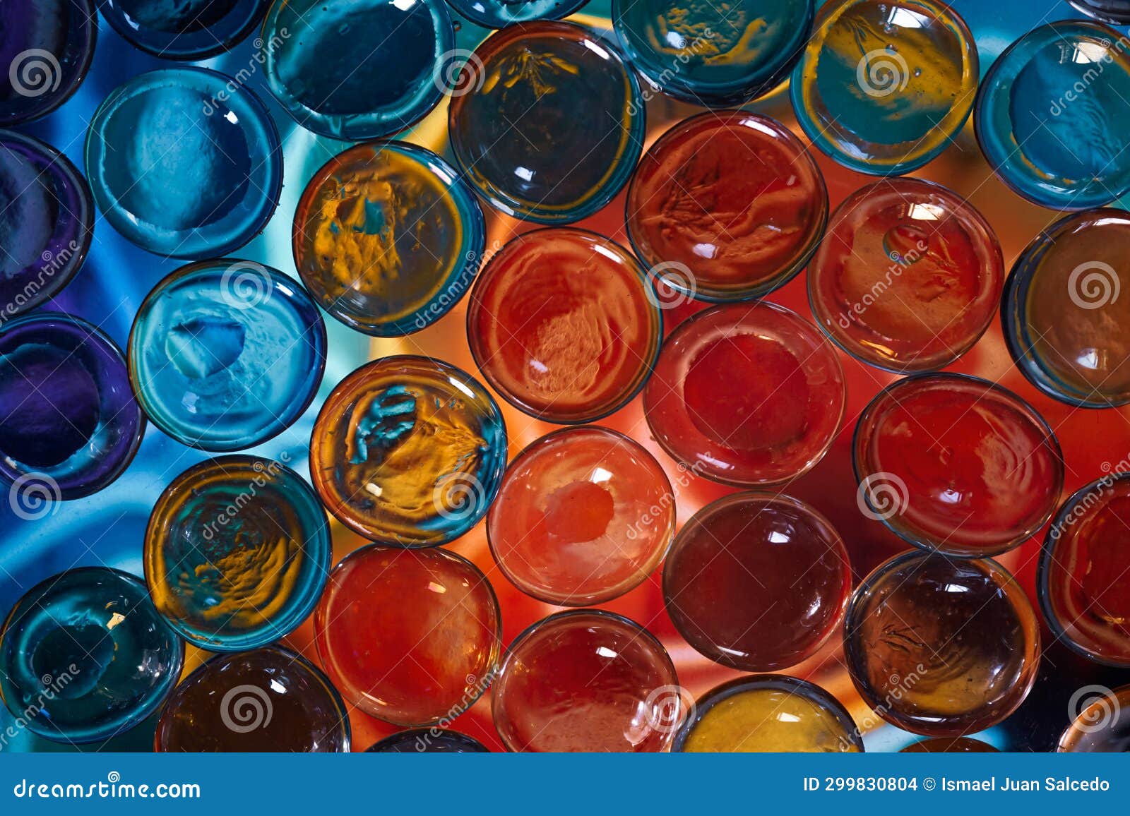 Multi Colored Crystal Bubbles Abstract Wallpaper Stock Photo - Image of ...