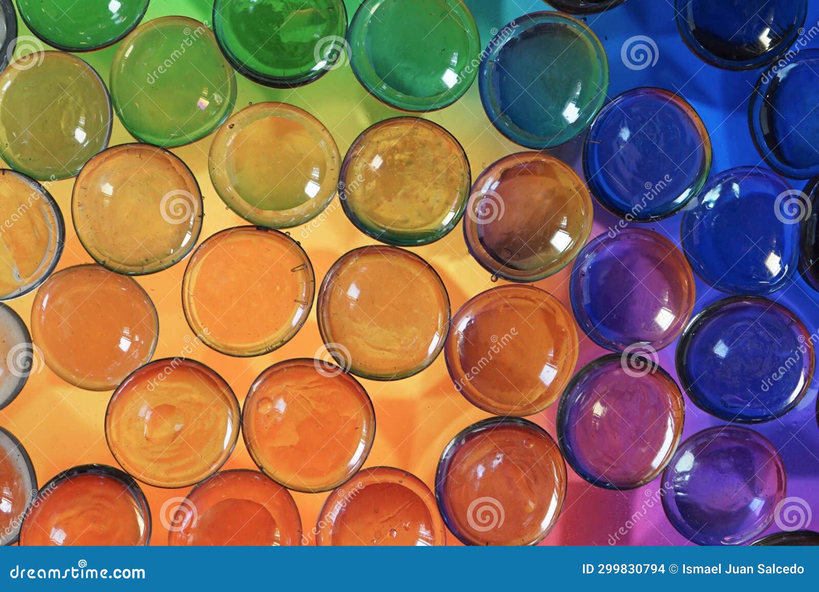 Multi Colored Crystal Bubbles Abstract Wallpaper Stock Photo - Image of ...