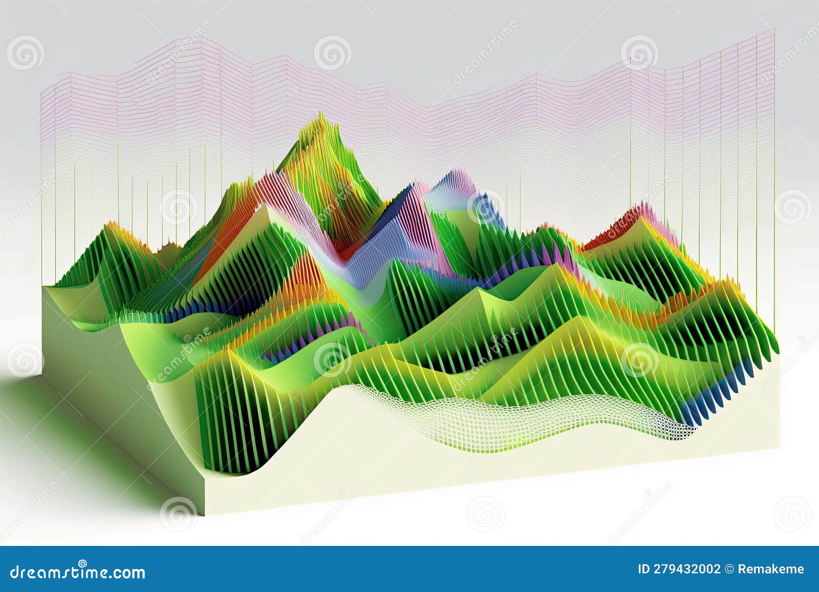 Organic Biomorph Beach Scene: Stunning Uhd Image With Forced ...