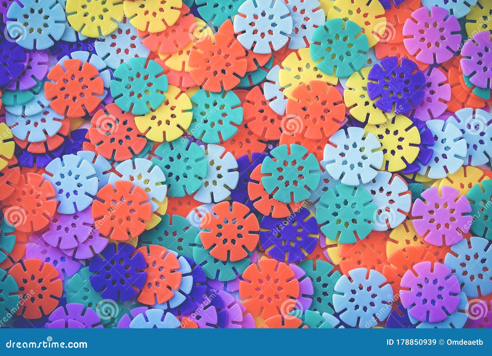 Multi-colored Designer Background. Multi-colored Details in the Form of ...