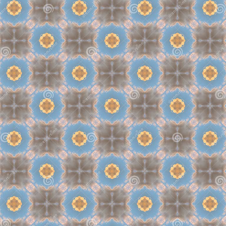 Design of Motive Pattern with Clouds, Stars and Abstract Form Inside ...