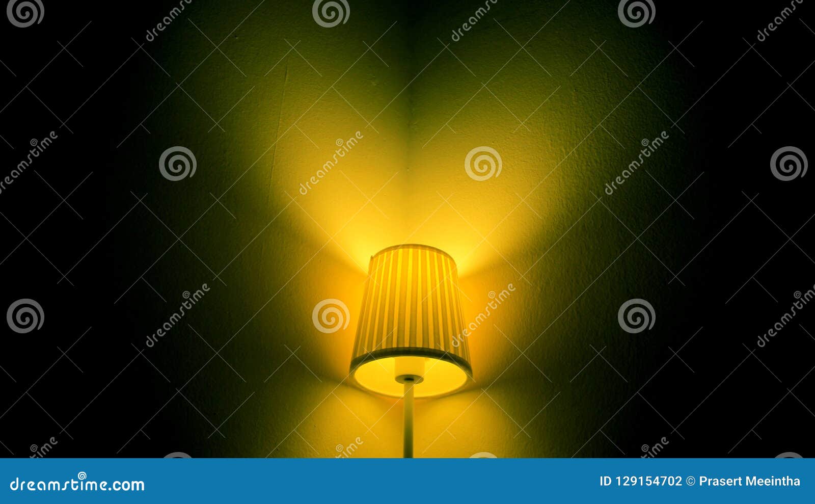 Lamp. Light in the Dark stock photo. Image of spot, lamp - 129154702