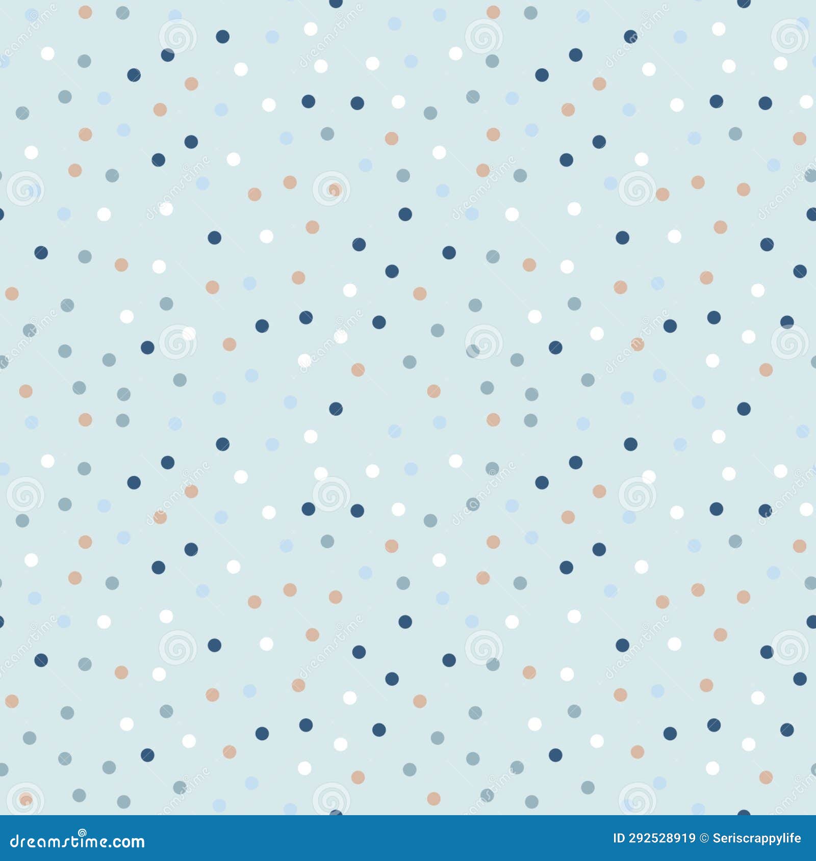 Multi Colored Dotted Pattern Digital Paper Pack for Scrapbooking and ...