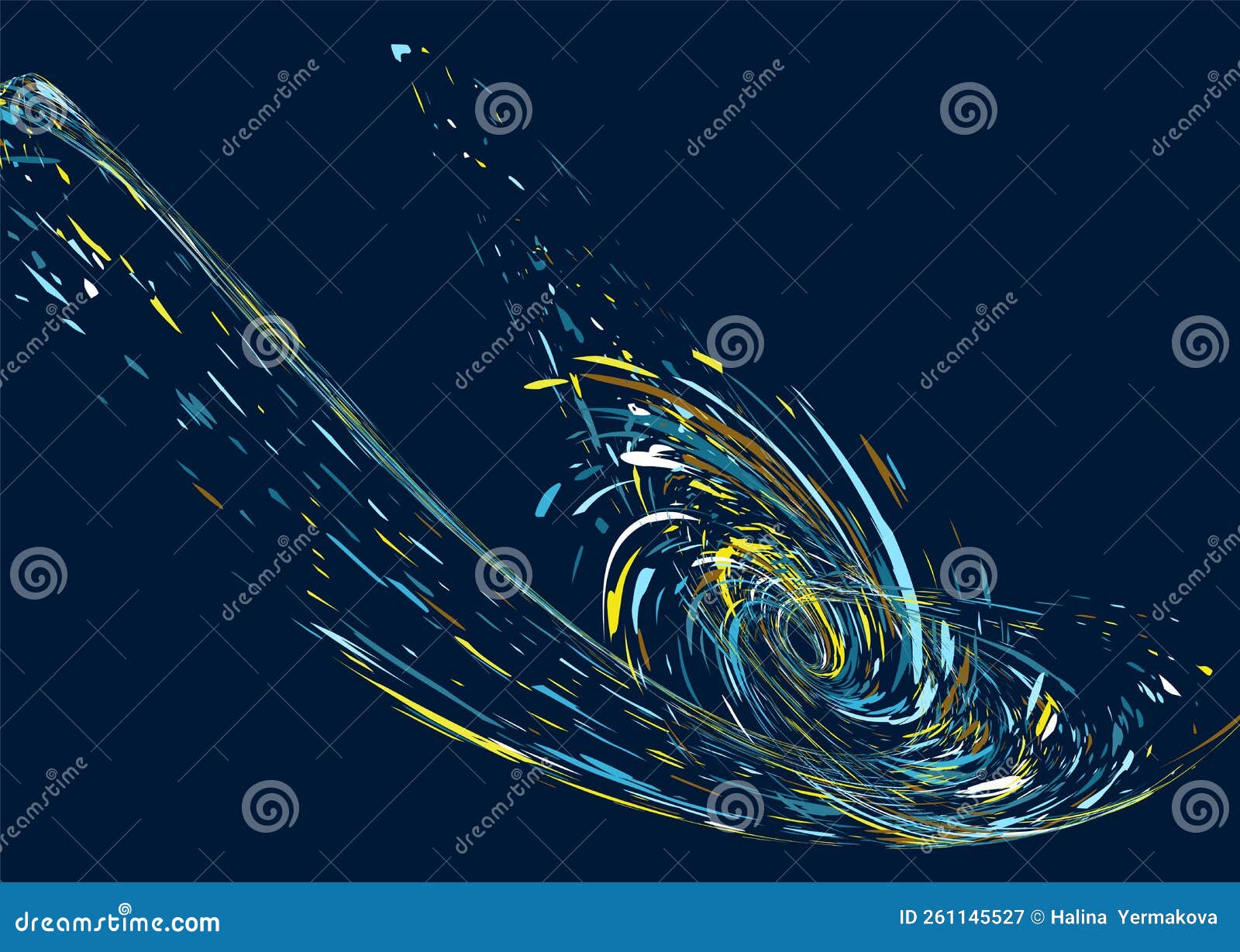 Multi-colored Dust Particles And Debris, Paint Splashes, Strokes Are ...