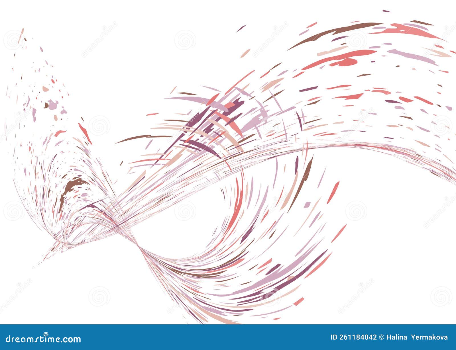 Multi-colored Dust Particles And Debris, Paint Splashes, Strokes Are ...