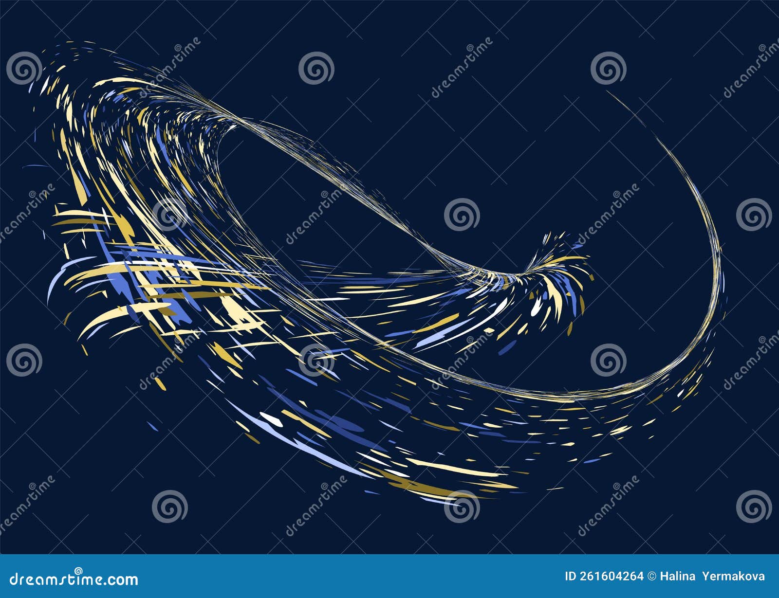 Multi-colored Dust Particles and Debris, Paint Splashes, Strokes are ...