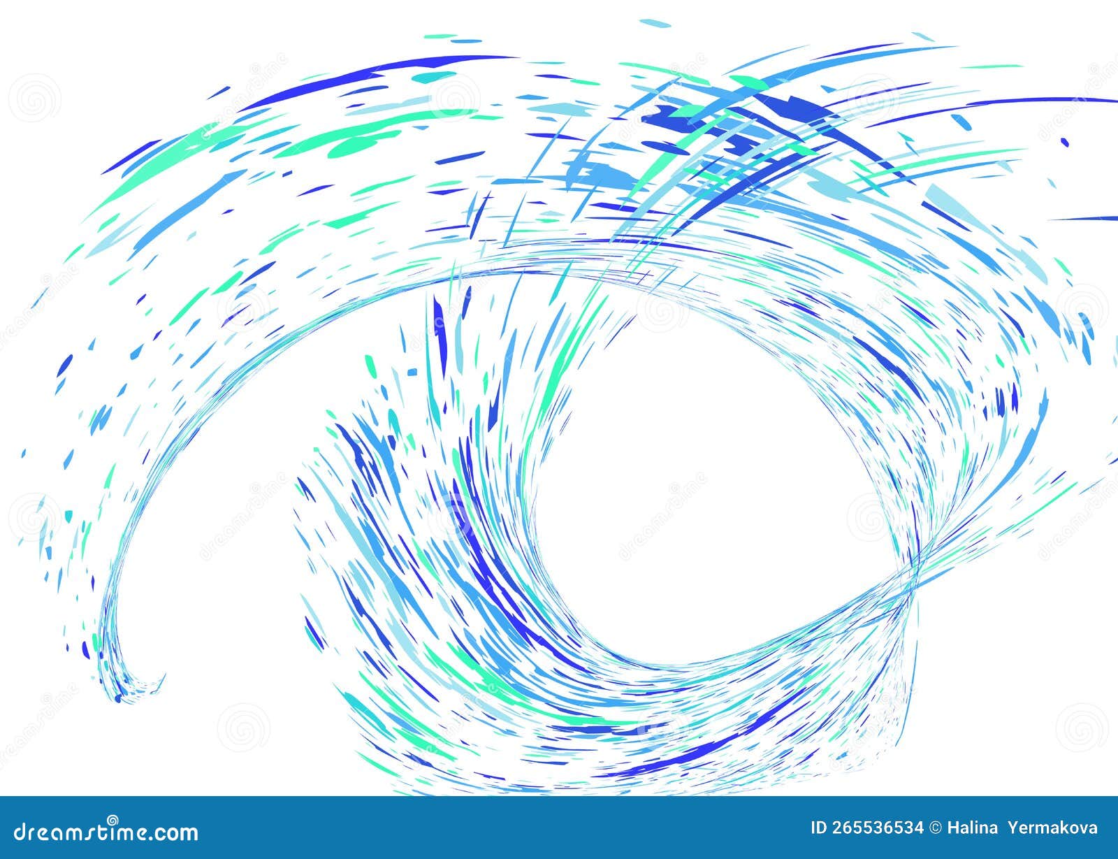 Multi-colored Dust Particles and Debris, Paint Splashes, Strokes are ...