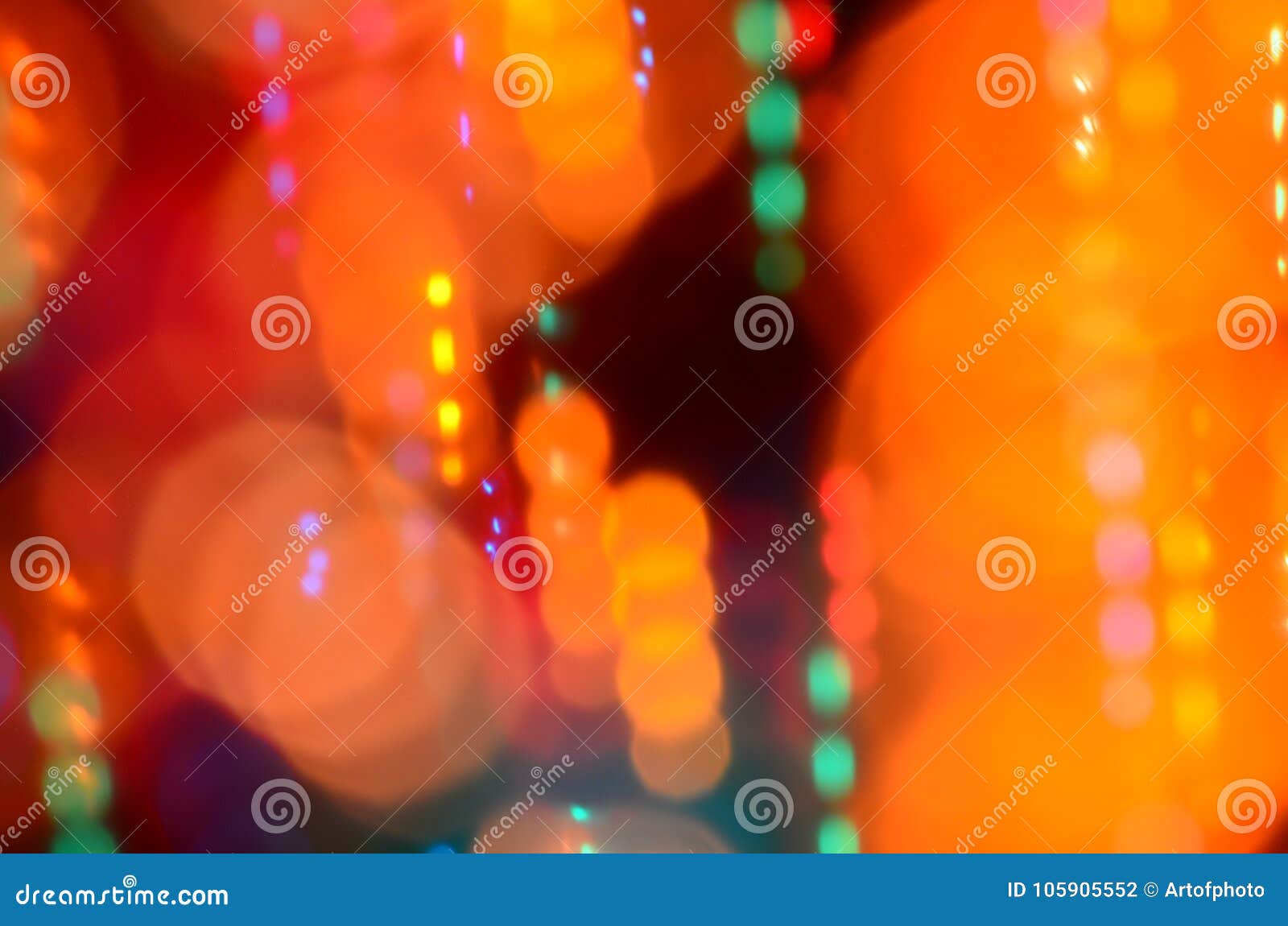 Multi-colored Explosion of Lights. Stock Photo - Image of colorful ...