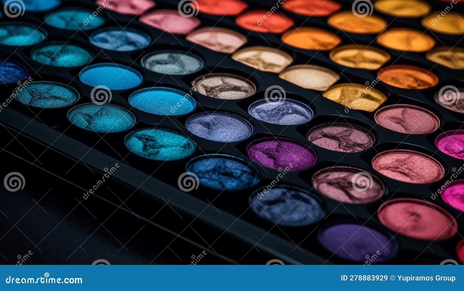 Multi Colored Eyeshadow Palette Adds Glamour To Your Make Up Collection ...