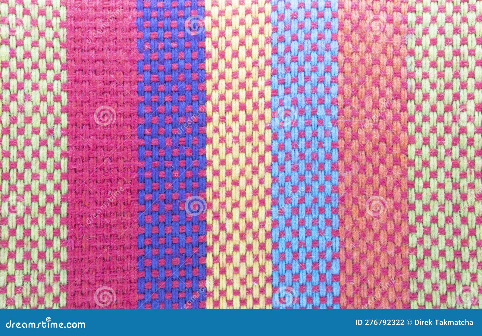 Multi Colored Fabric Texture Stock Photo - Image of abstract, linen ...
