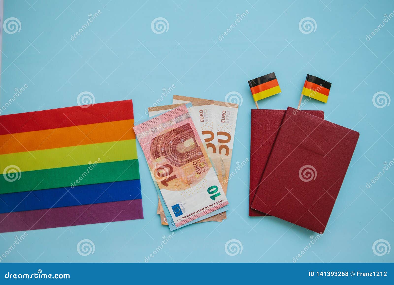 The Multi-colored Flag is a Rainbow-colored or LGBT Flag Next To a ...