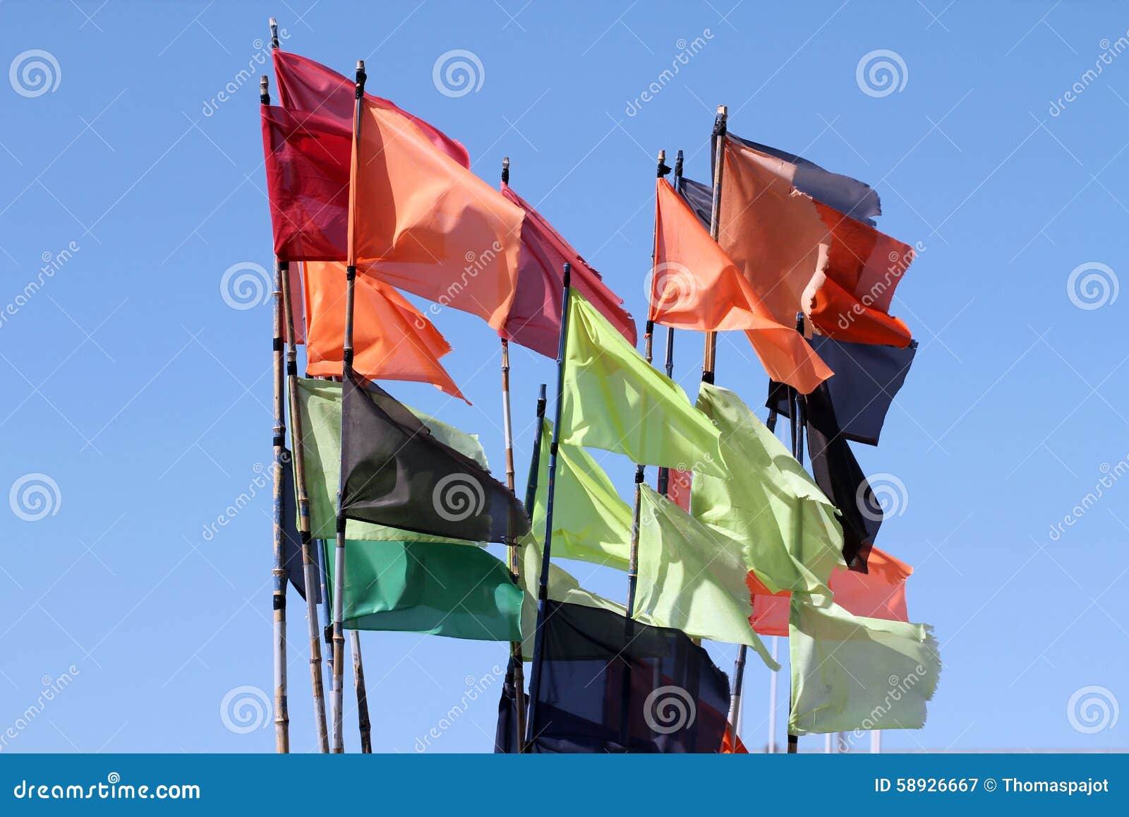 Multi-colored Flags Stock Image | CartoonDealer.com #58926667