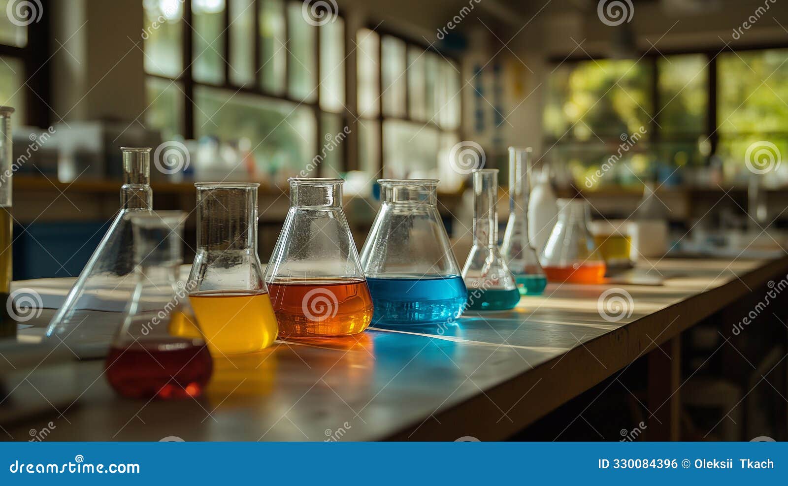 Colored Flasks, Jars Of Potions, Chemicals And Poisons. Icons ...