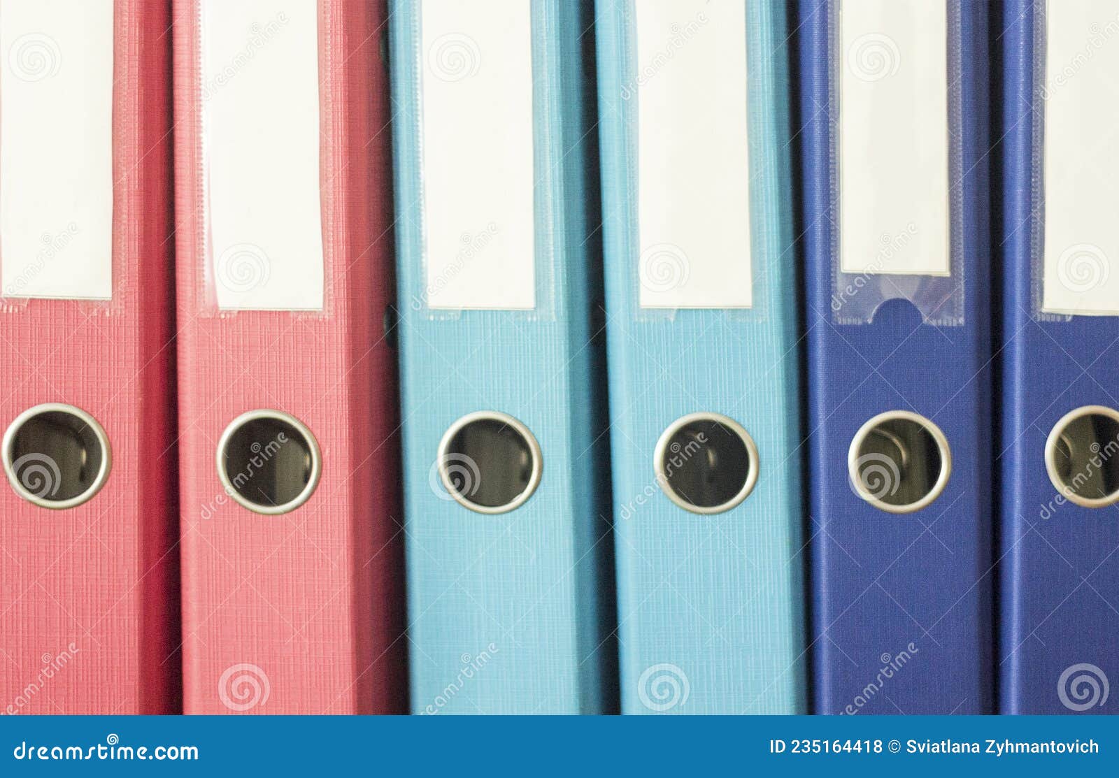 Multi-colored Folders for Work, Administration, Accounting, Office ...