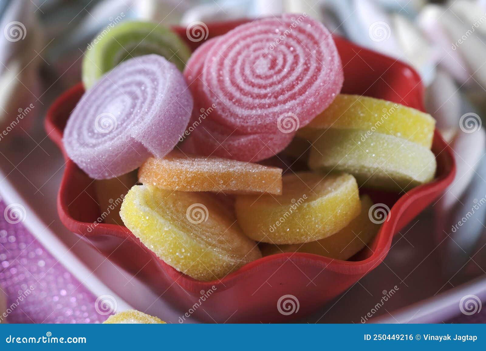 Multi-colored FRUIT FLAVOUR Fluffy Marshmallows, Tasty, Colorful ...