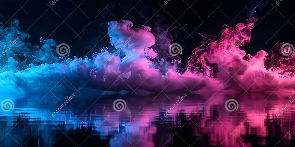 Multi-colored Gas Abstract Background Stock Image - Image of texture ...