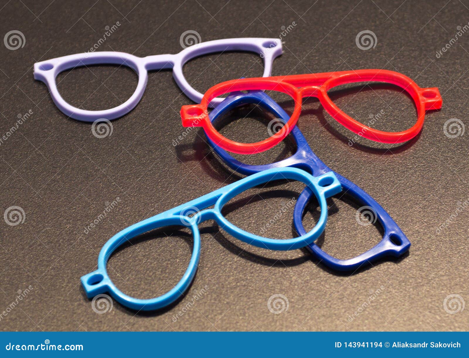 Multi-colored Glasses and Frames Stock Photo - Image of accessory ...