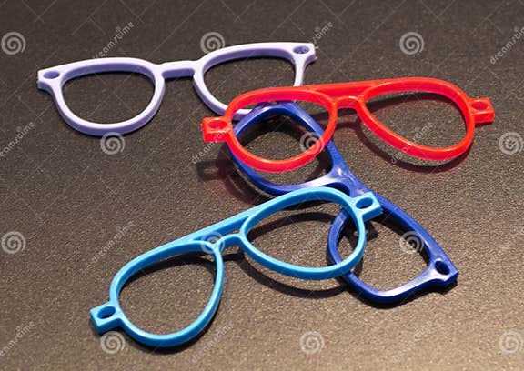 Multi-colored Glasses and Frames Stock Photo - Image of accessory ...