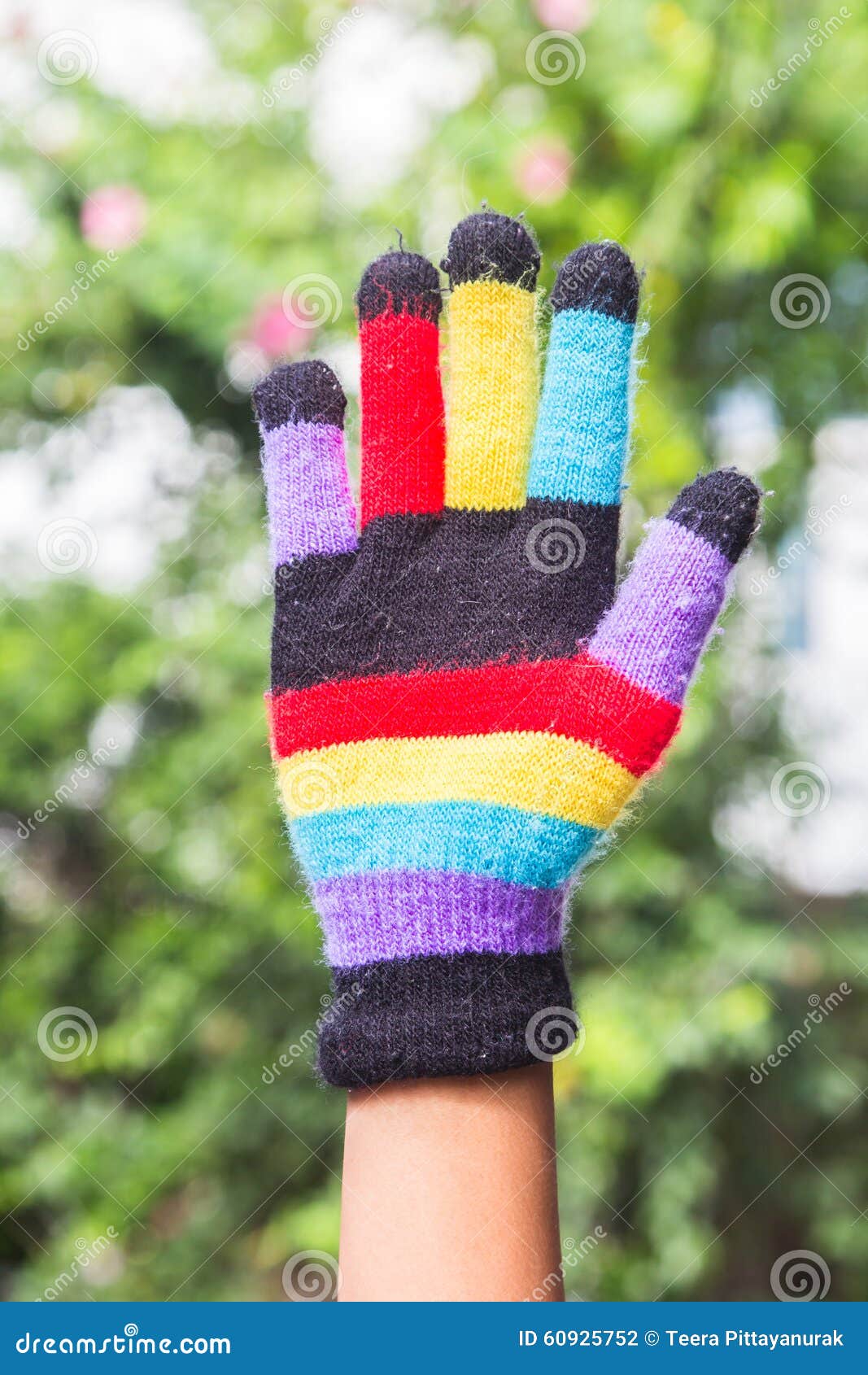 Multi-colored gloves stock photo. Image of white, pair - 60925752