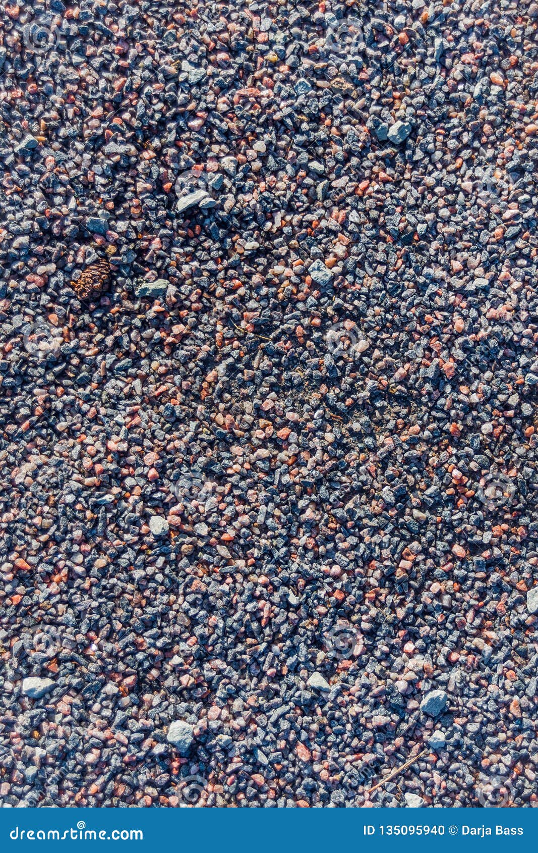 Multi Colored Gravel Texture Background Soft Light Stock Photo - Image ...