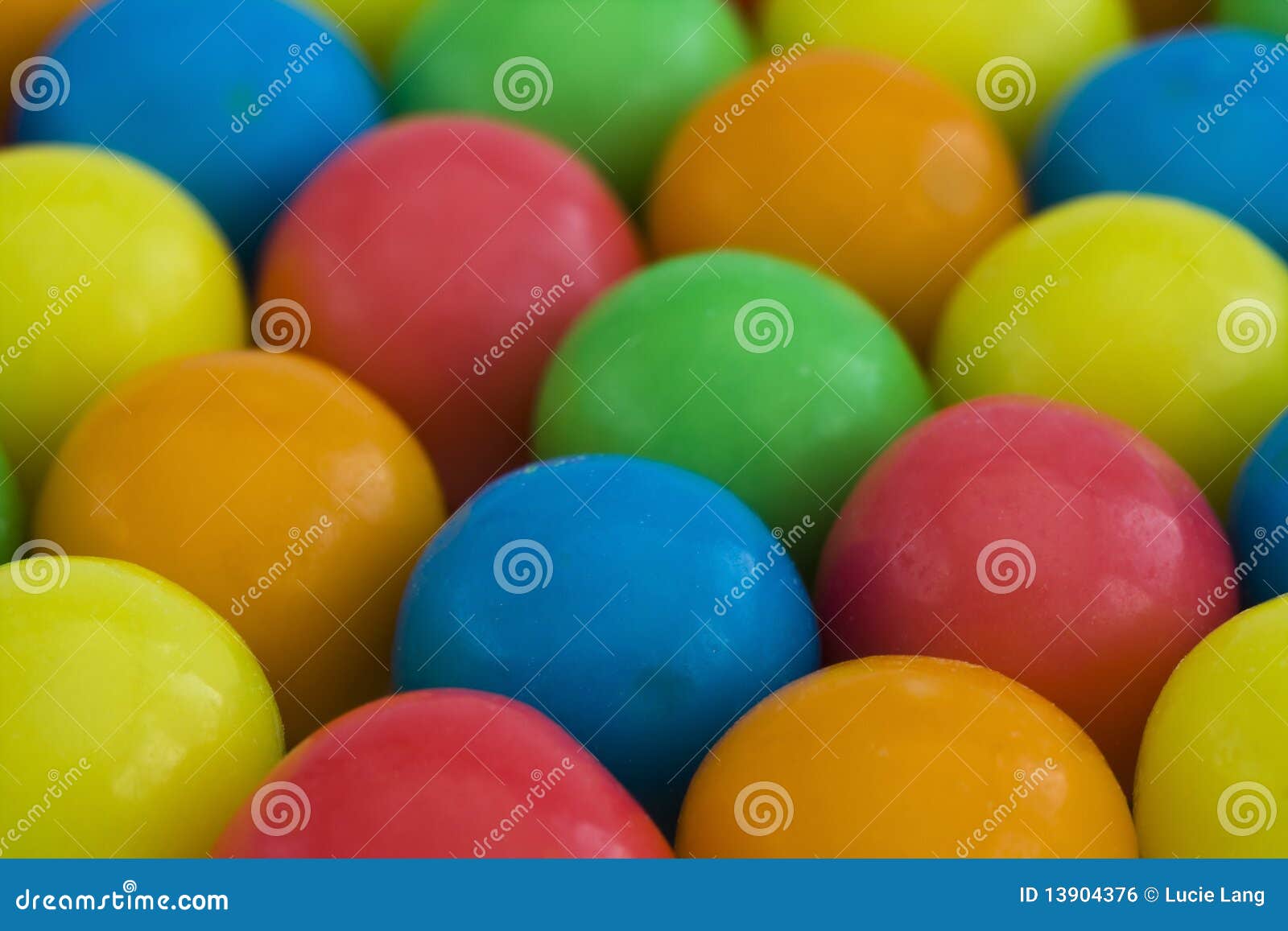 Multi-colored gum-balls stock photo. Image of fruity - 13904376