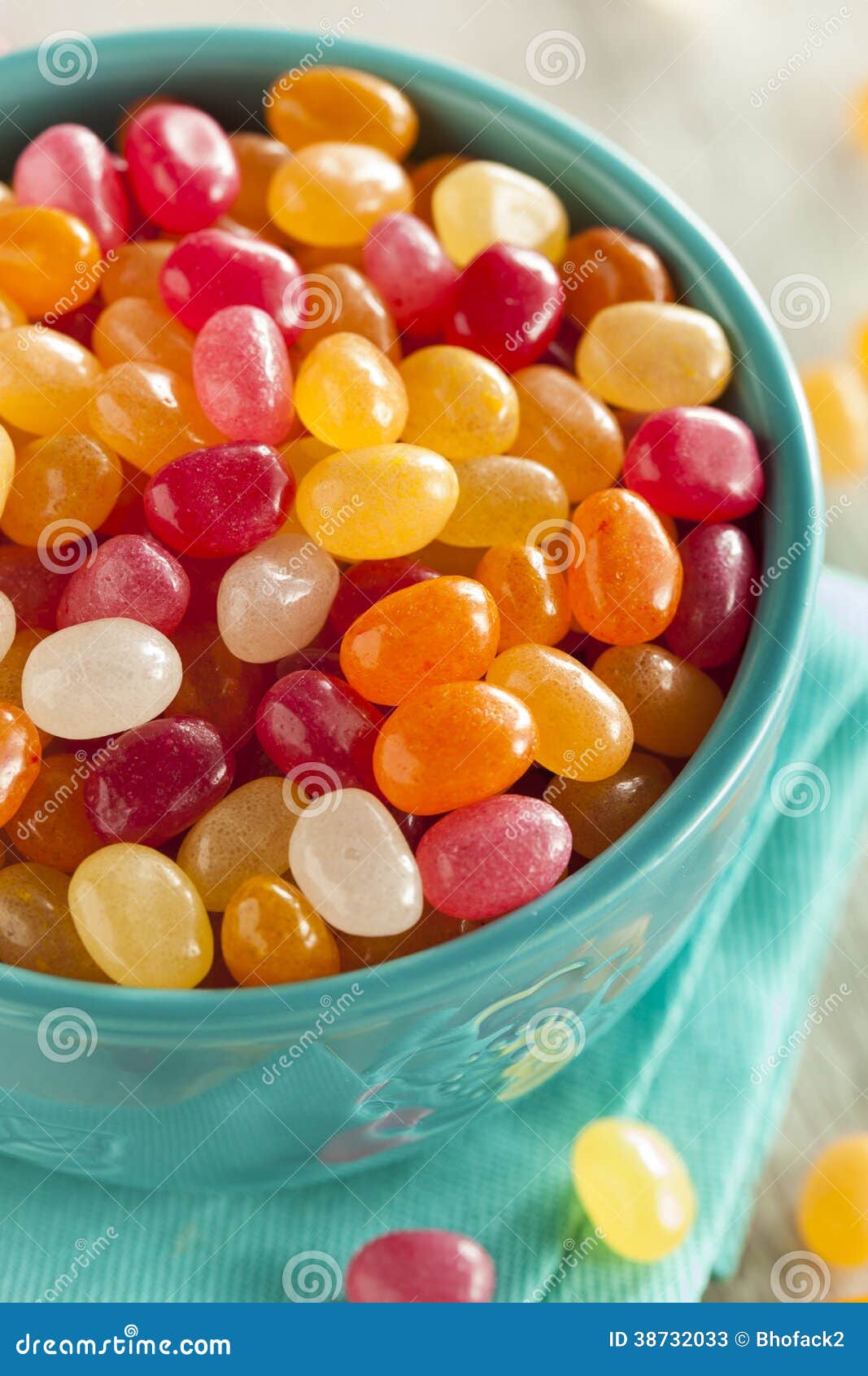 Multi Colored Jelly Bean Candy Stock Image - Image of multi, pink: 38732033