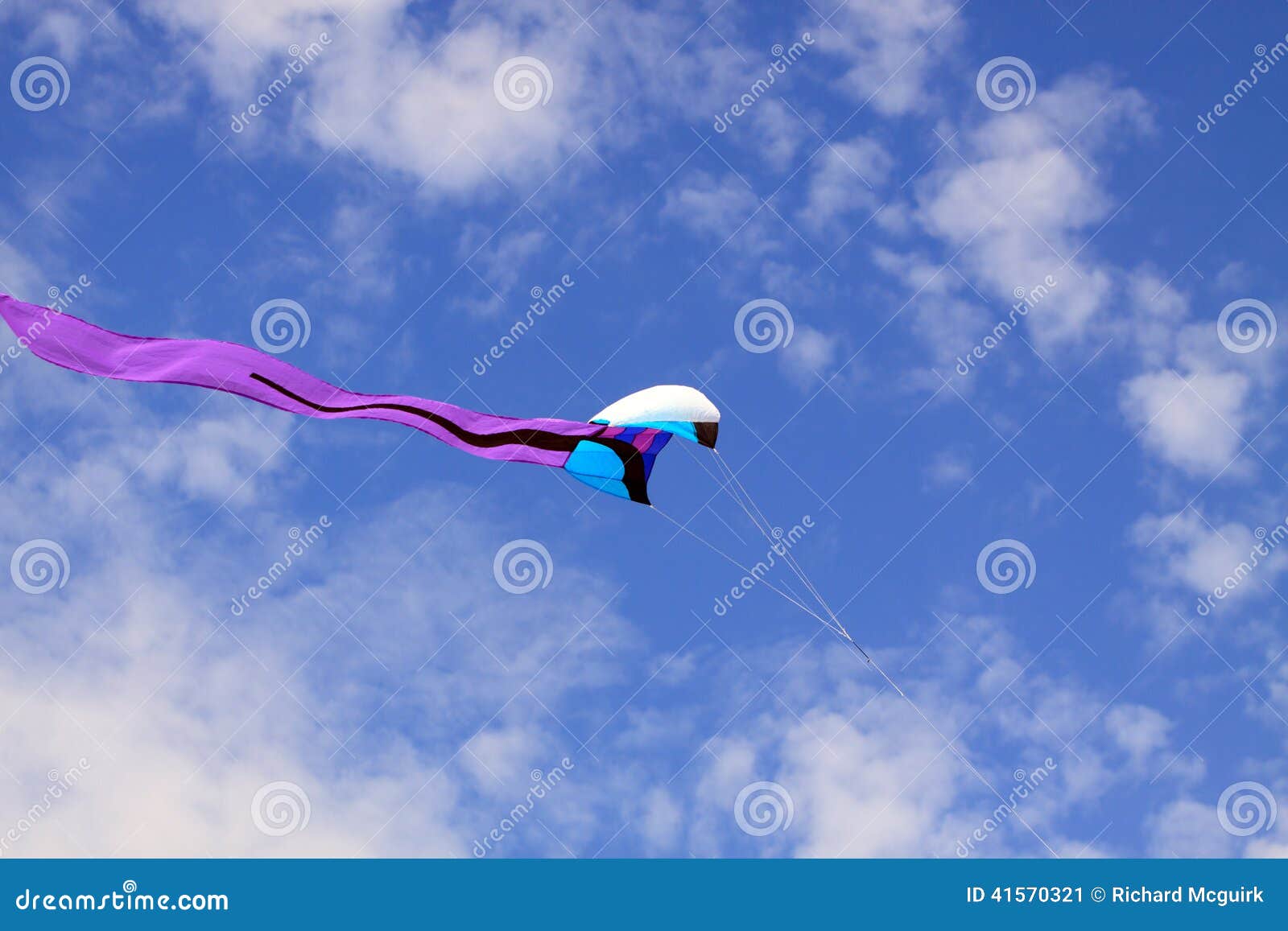Multi colored kite stock image. Image of kite, moving - 41570321