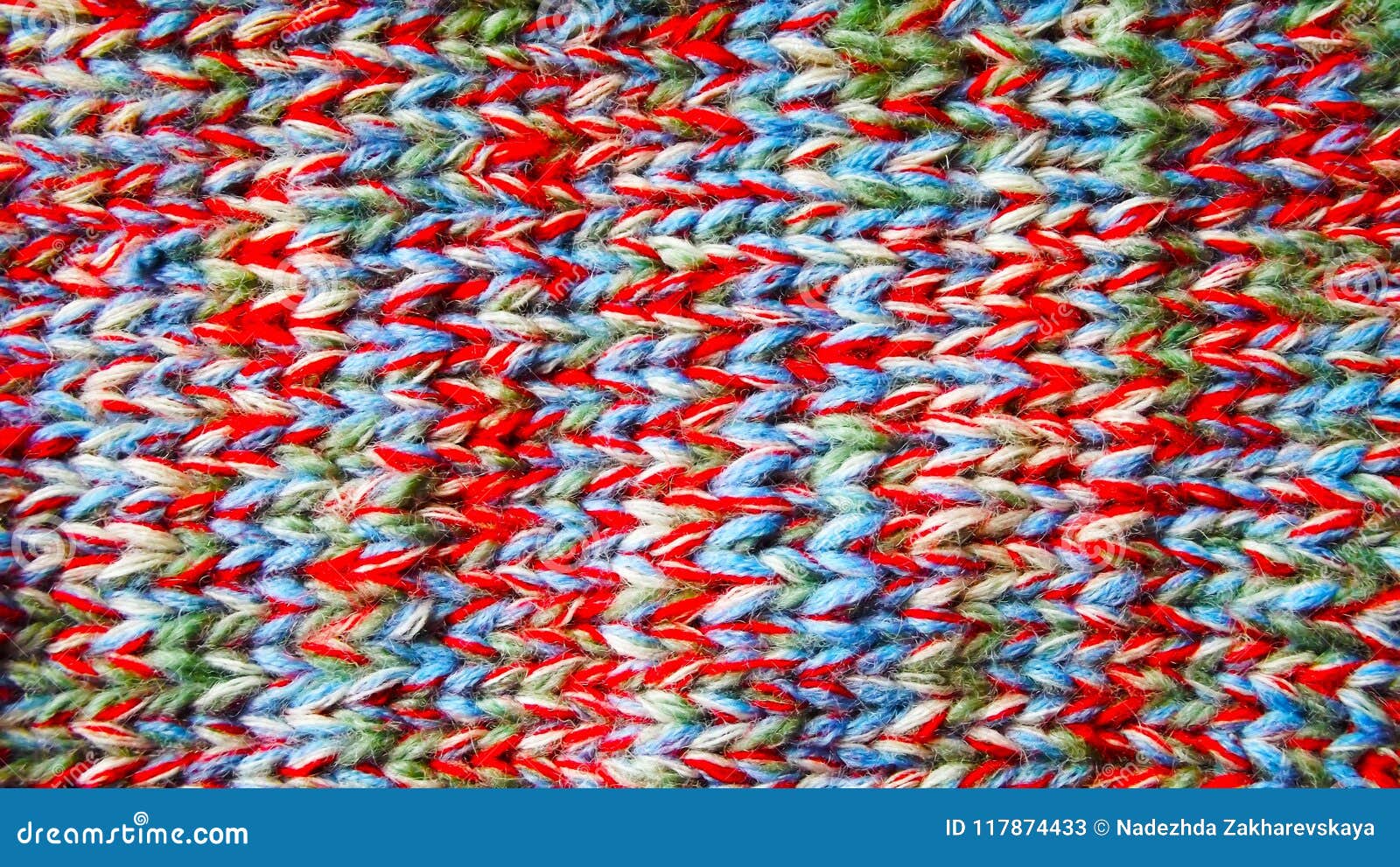 Multi-colored Knitted Background. Stock Image - Image of yarn ...