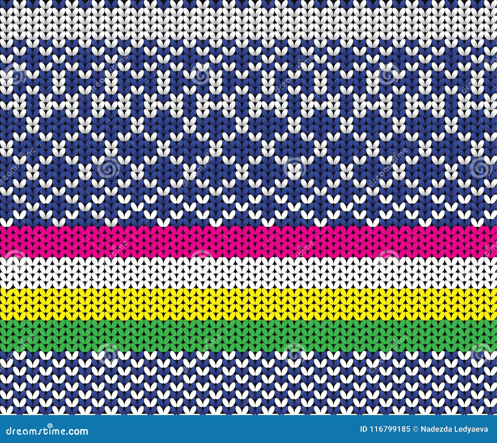 Multi-colored Knitted Texture with a Pattern of Different Colors Stock ...