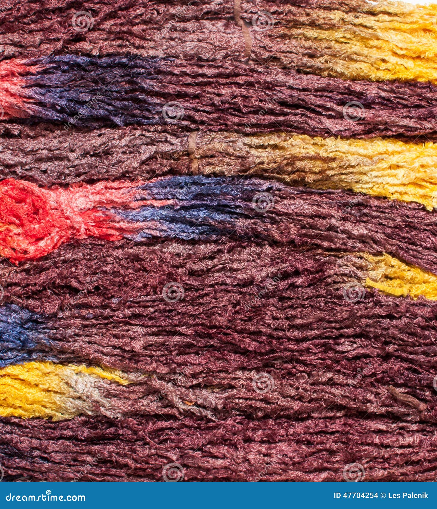 Multi-colored Knitting Yarn Stock Photo - Image of colors, colored ...