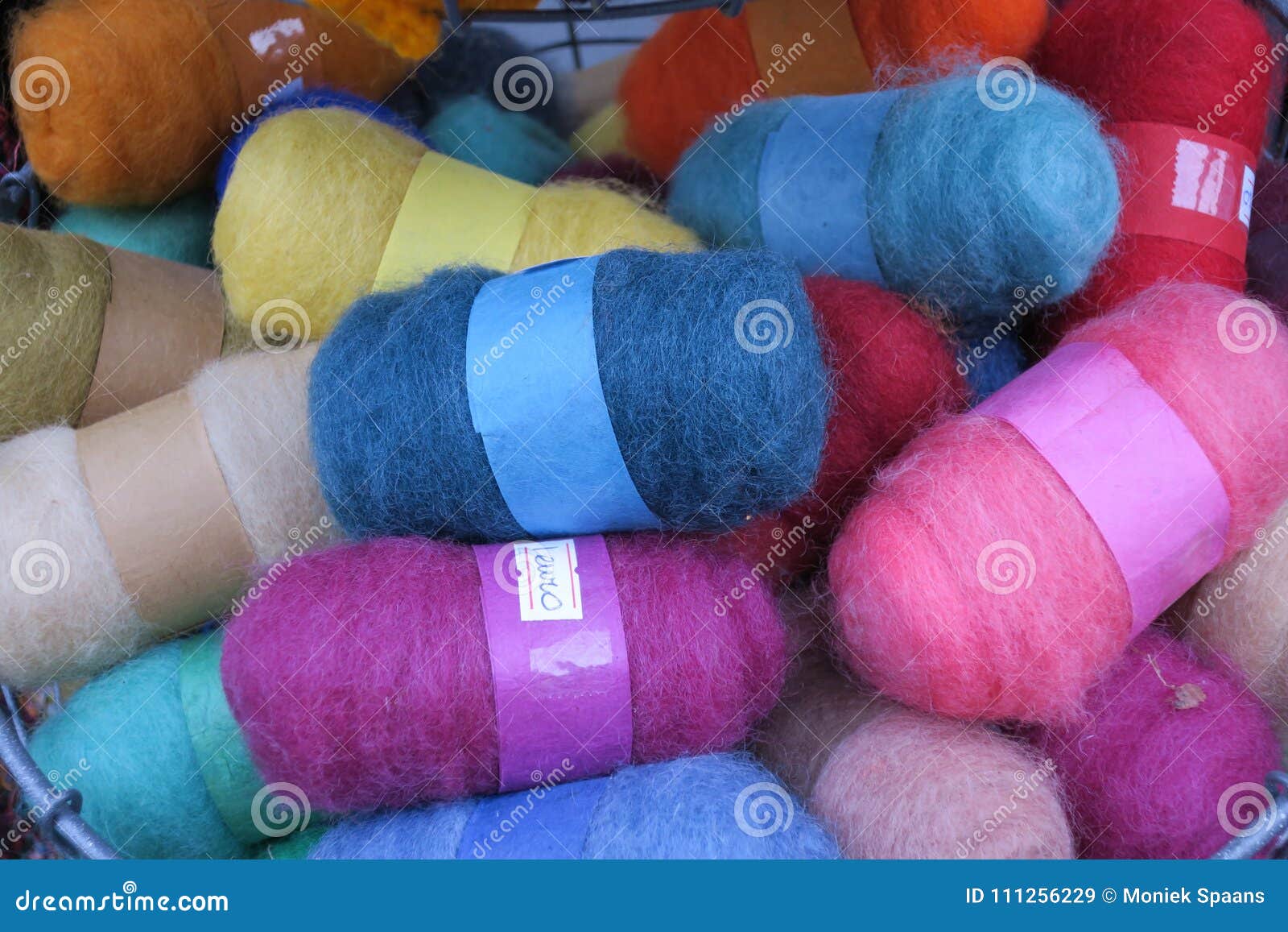 Multi Colored Knots of Wool Stock Image - Image of house, knots: 111256229